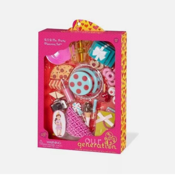 Our Generation | Toys | Our Generation Rsb Me 35pc Party Planning Set ...